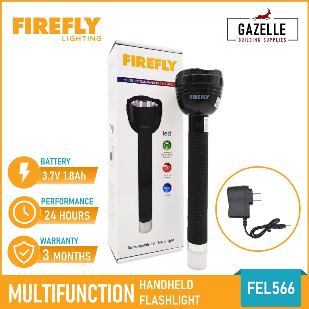 Firefly LED Multifunction Handheld Flashlight - FEL562 Torch Light ...