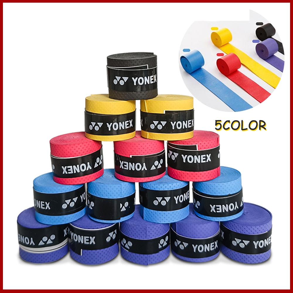 【Ready Stock】AC102EX Yonex Grip Anti-slip Racket Over grip Roll ...