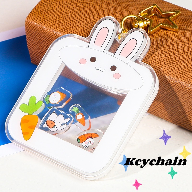 Customized Key Ring Pendant Shake Claw Machine Milk Tea Cap Bunny Year ...