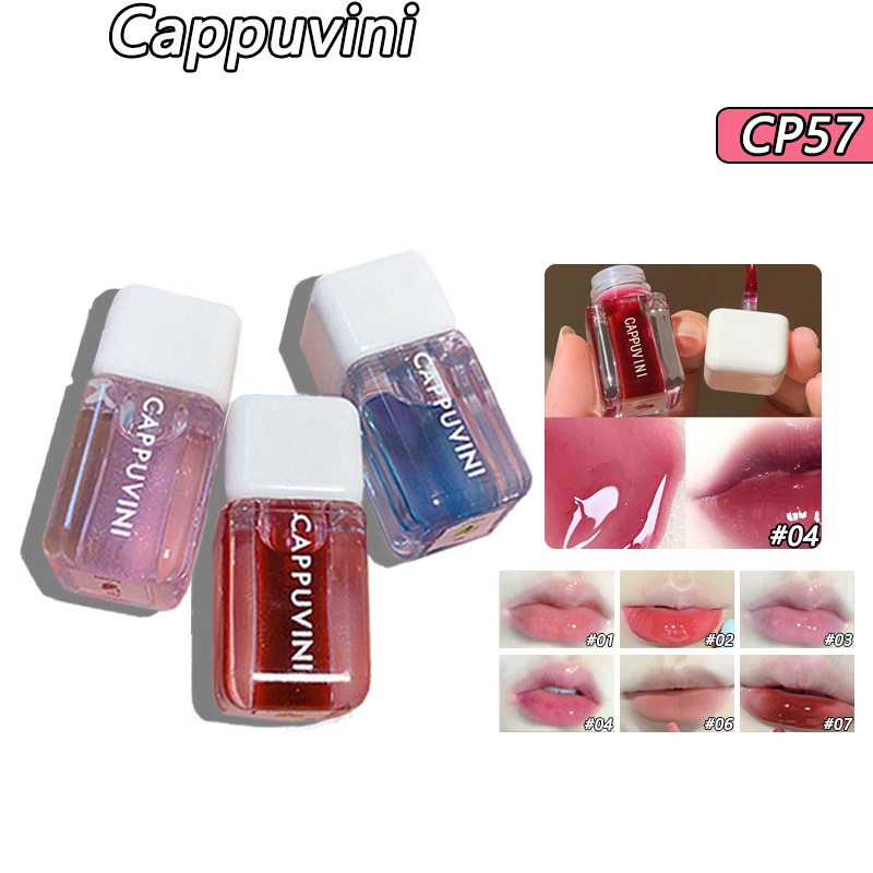 Cappuvini Waterproof Moisturizing Lip Glaze 3G 1 Box/Piece | Shopee ...