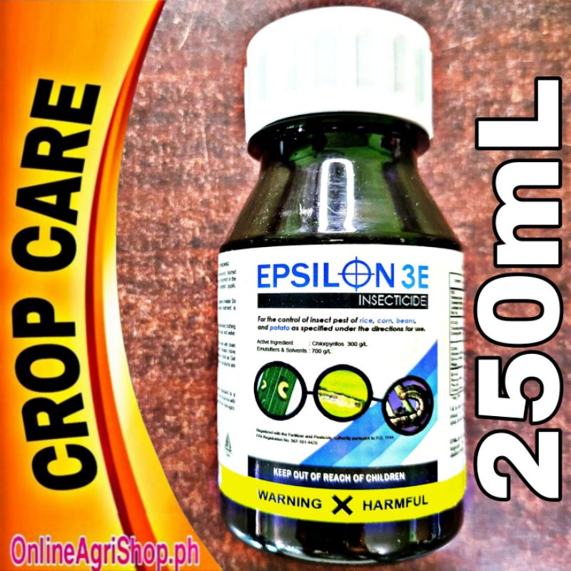 EPSILON 3E CHLORPYRIFOS LIKE LORSBAN 3E PLUS (250mL) JARDINE ...