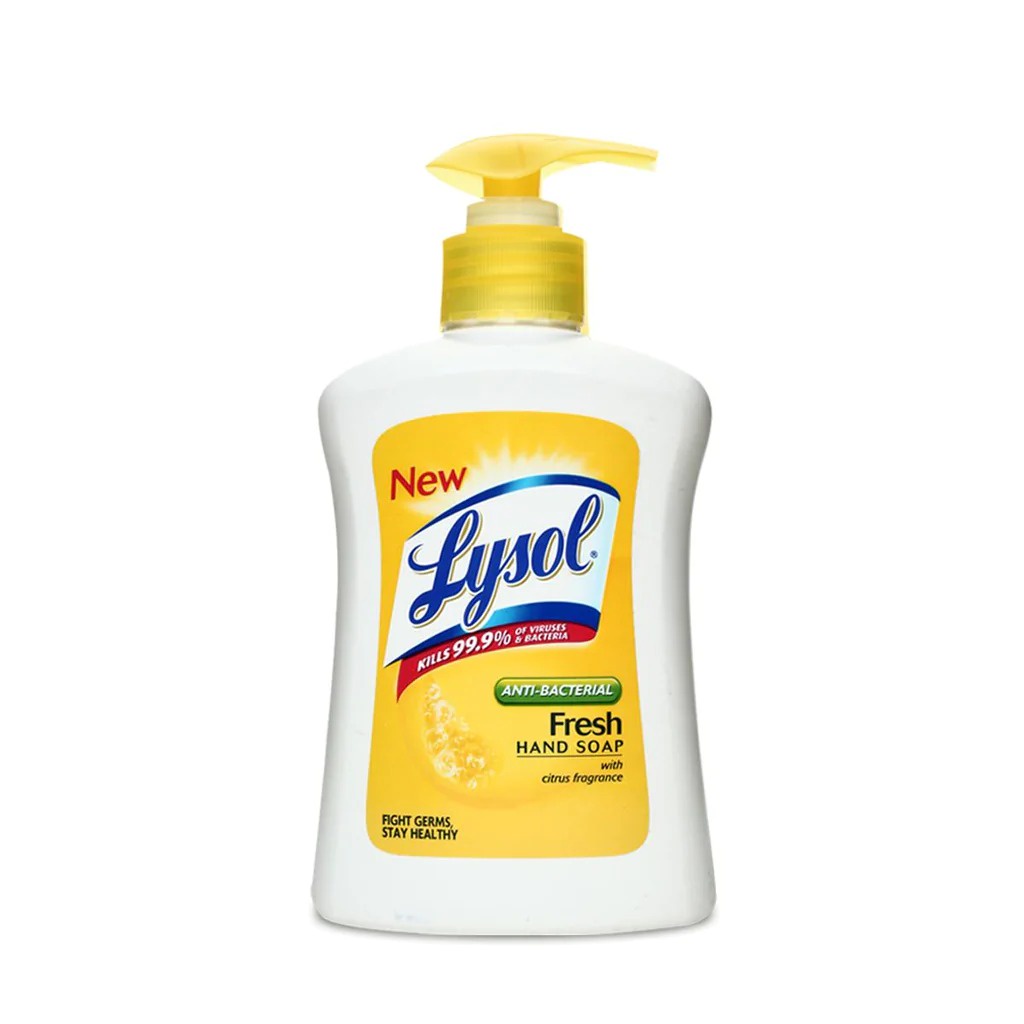 Lysol Antibacterial Hand Soap Fresh 225 mL | Shopee Philippines