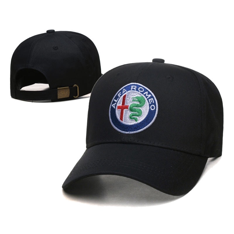 Alfa Romeo Car Logo Hat Cap Adjustable Embroidered | Shopee Philippines
