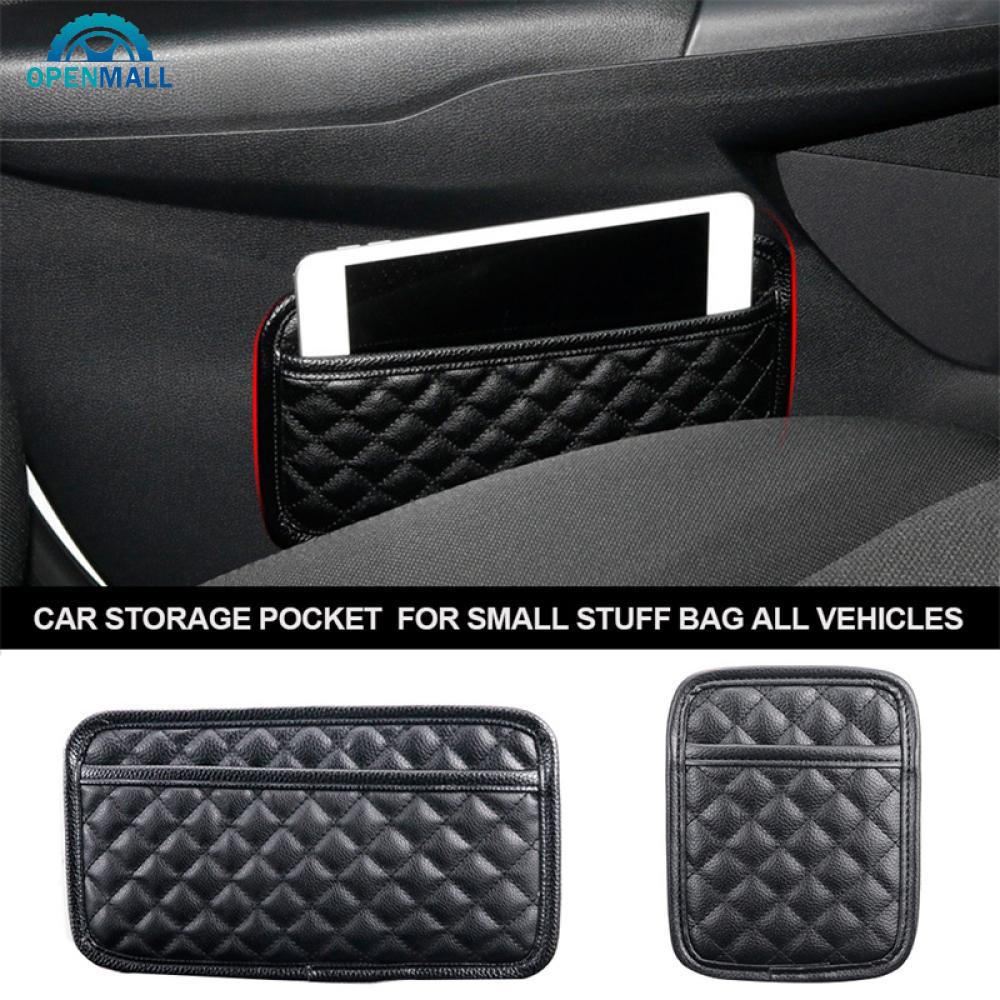 OPENMALL Car Storage Pocket Seat PU Leather Door Center Console ...