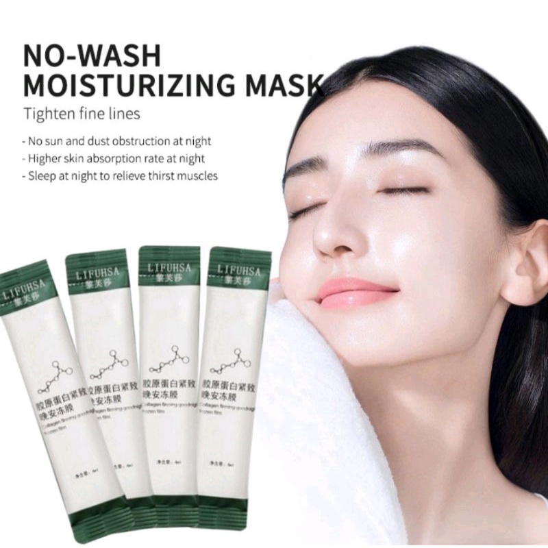 LIFUSHA Collagen Firming Sleeping Mask (Anti Aging) | Shopee Philippines