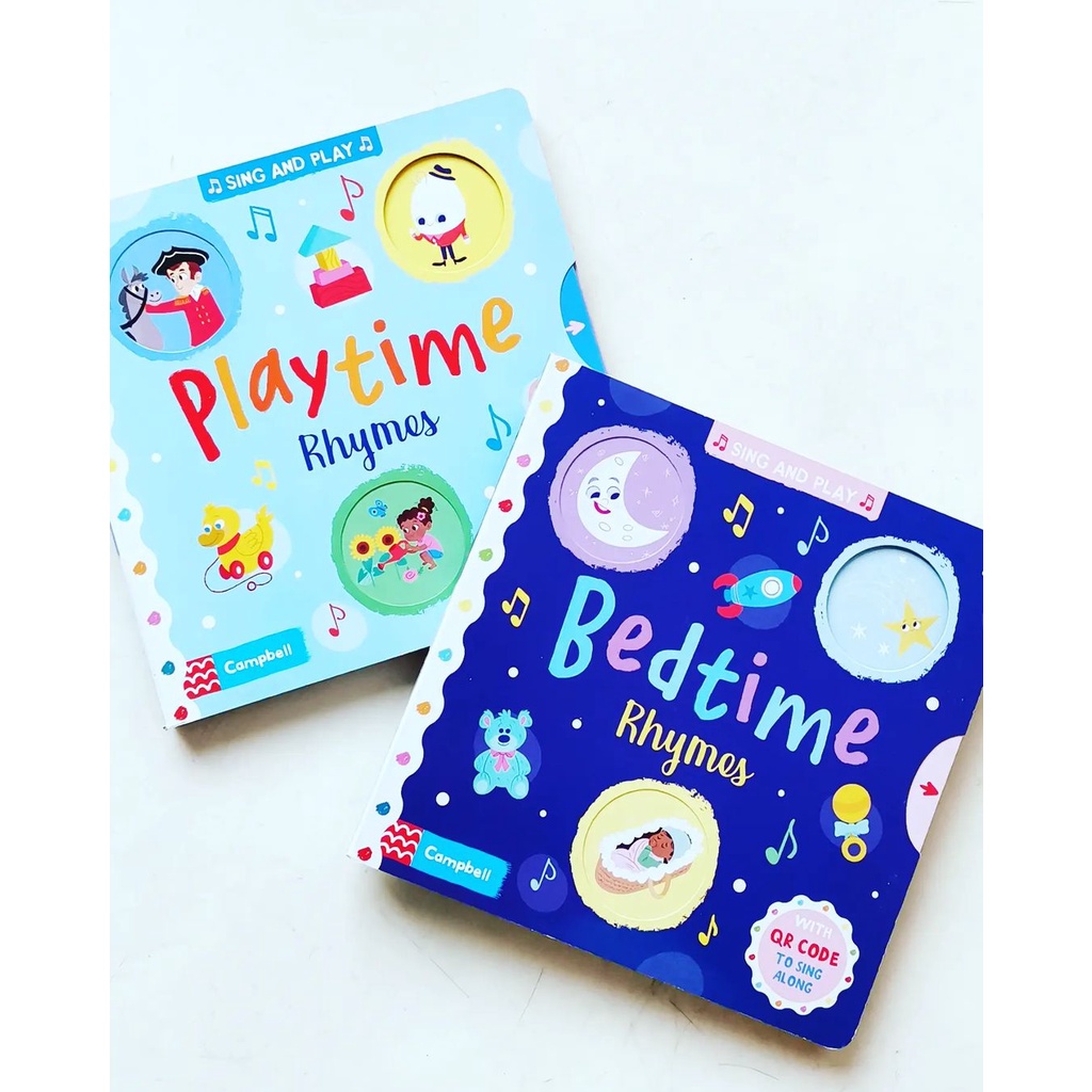 Campbell Sing and Play: Playtime / Bedtime Rhymes [Board Book] | Shopee ...