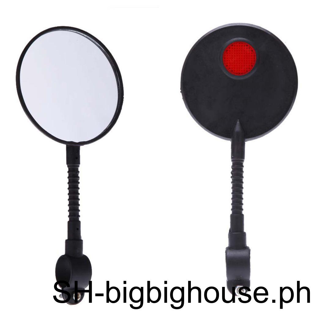 [biho] Motorcycle Rearview Mirror Scooter E Bike Rear View Mirrors