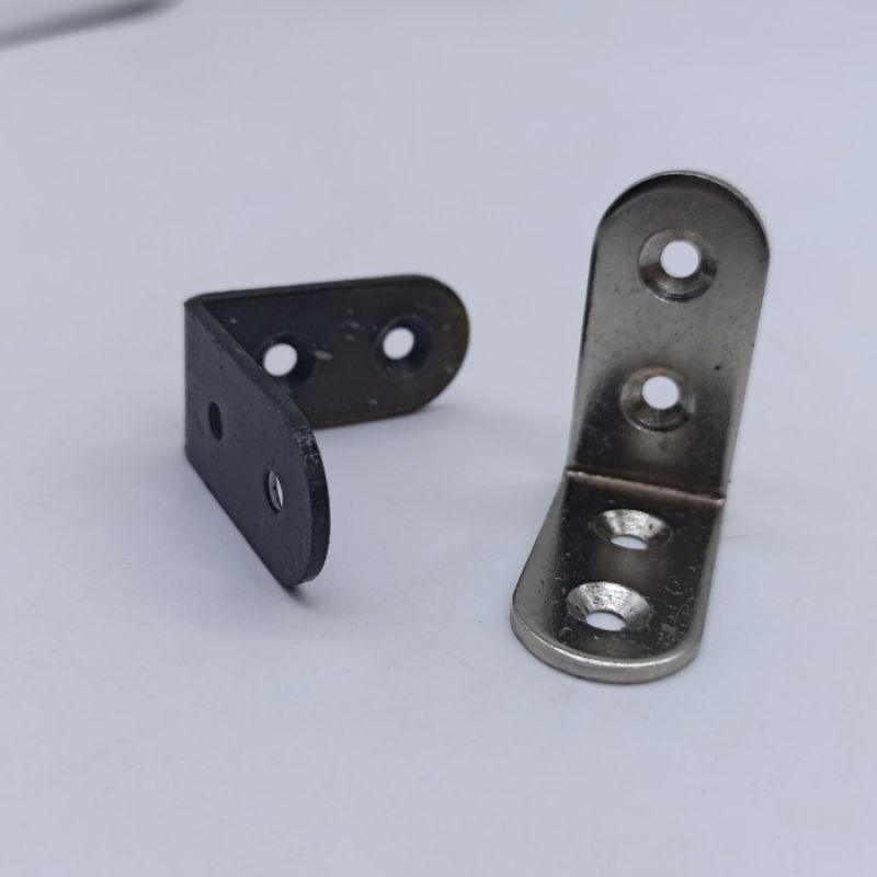 SIKU HITAM L Angle Iron (L. 5cm x W. 1.5cm x 2mm thick) black | Shopee ...