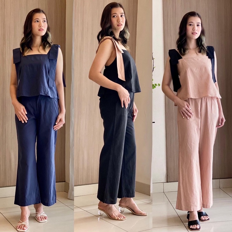 JOELIA SEDA Pants Set/Coords | Shopee Philippines