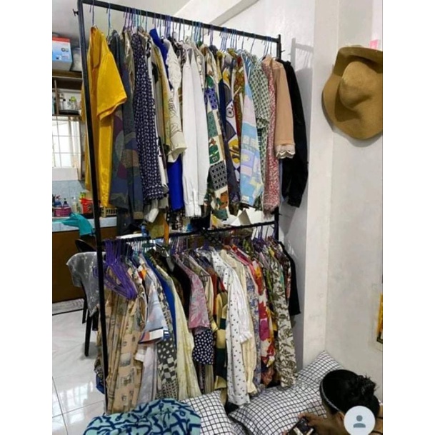 2 layersheavy duty double rack double cloth sampayan rack Drying racks ...