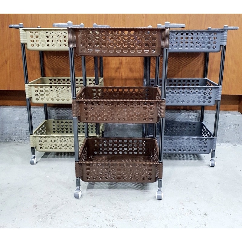 JUMBO 4-Layer Utility Rack Multi Function Storage Shelves Organizer | Shopee Philippines