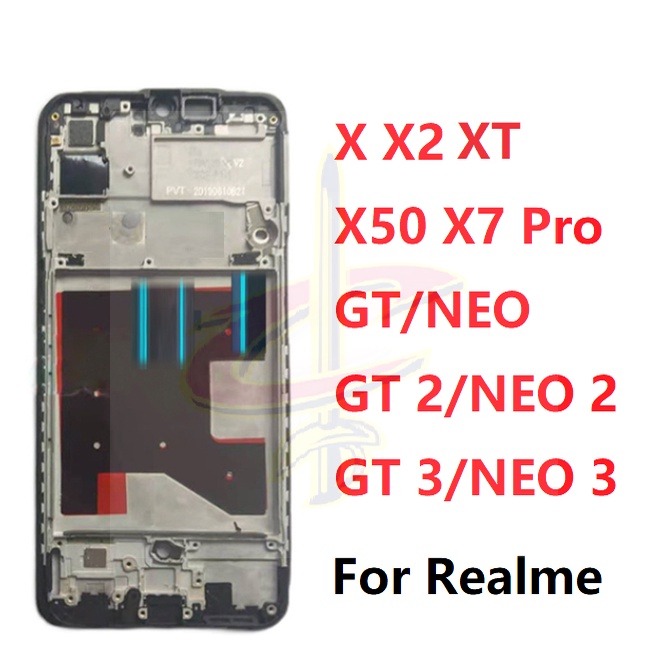 LCD front frame for Realme X XT X2 X3 Superzoom X50 X7 Pro GT NEO 2 3 ...
