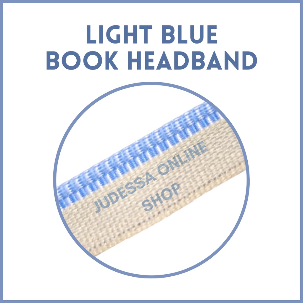 Light Blue Book Headband / Tailband / Endband for book binding | Shopee ...