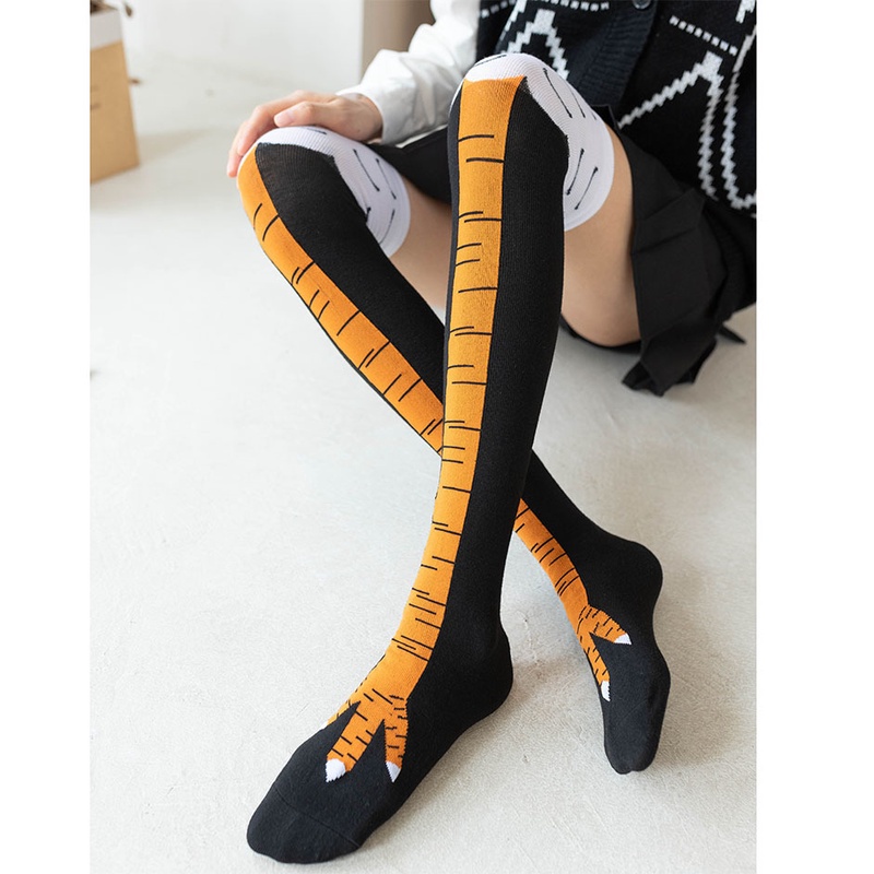 Chicken feet socks female fitness calf socks ins tide stockings vibrato ...