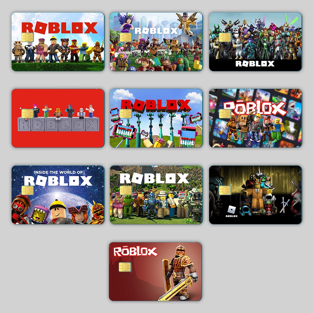 Roblox ATM Card Sticker or Skin - Design | Shopee Philippines