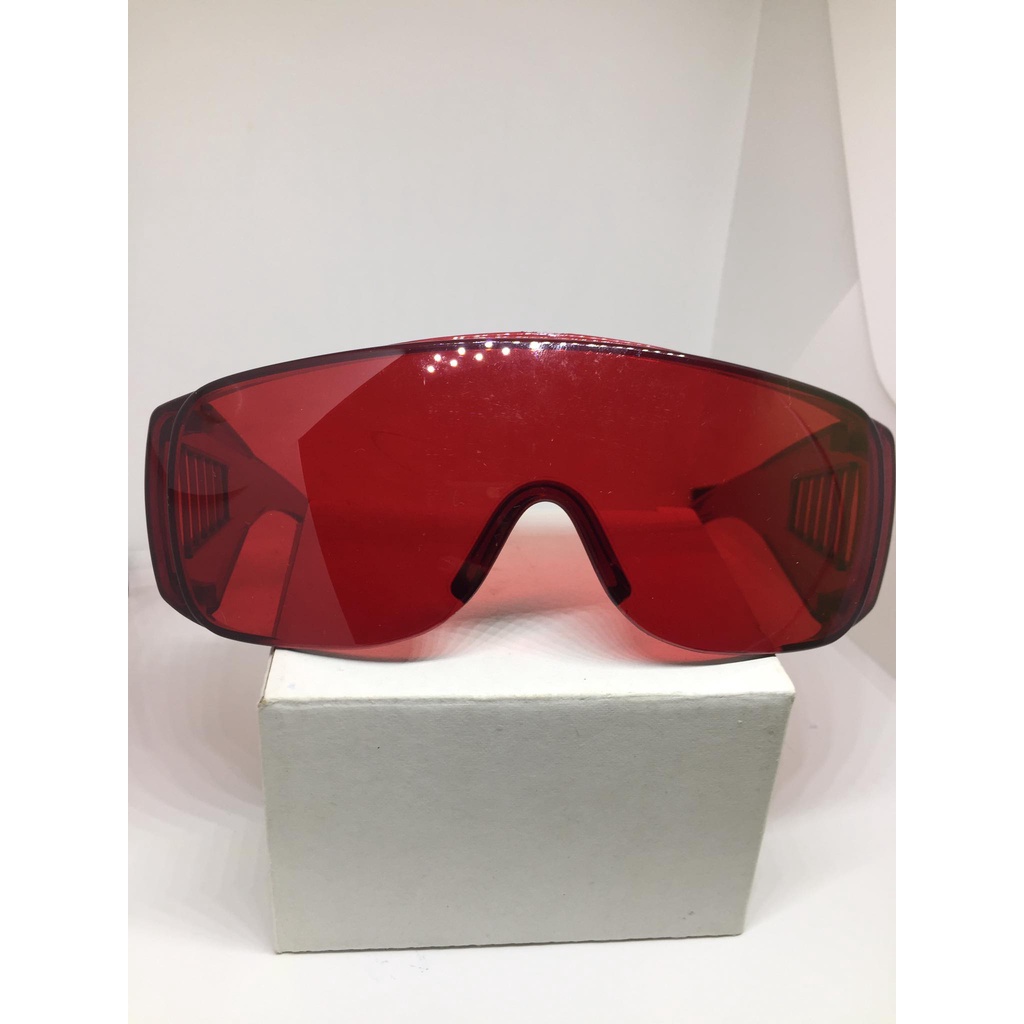 Dental Red Eye Protection Glasses | Shopee Philippines