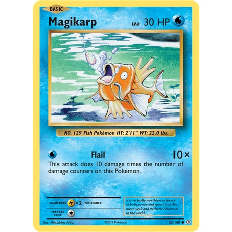 Magikarp & Gyarados Pokemon Cards TCG (1st Gen Pokemon) | Shopee ...