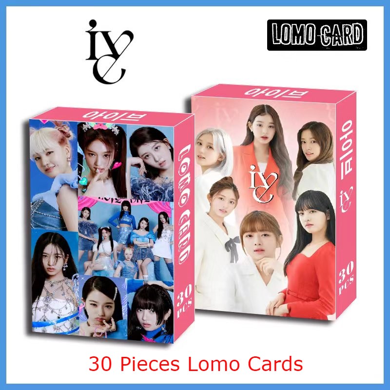 IVE 30 PIECES LOMO CARDS Yujin Gaeul Rei Wonyoung Liz Leeseo | Shopee ...