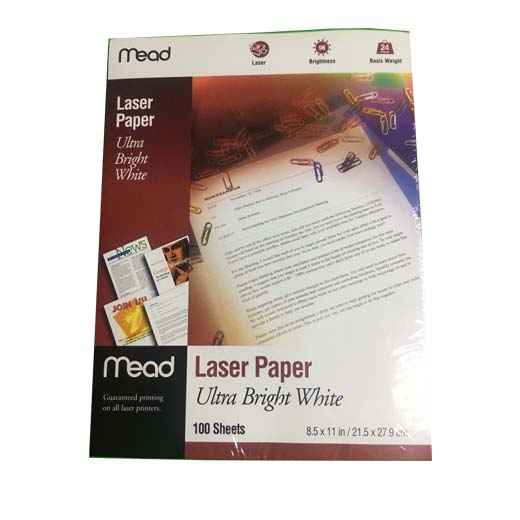 MEAD Laser Paper (Ultra Bright White) | Shopee Philippines