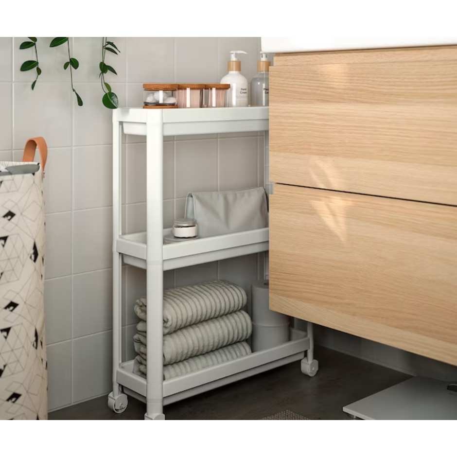 IKEA Vesken Trolley Multipurpose Trolley | Shopee Philippines