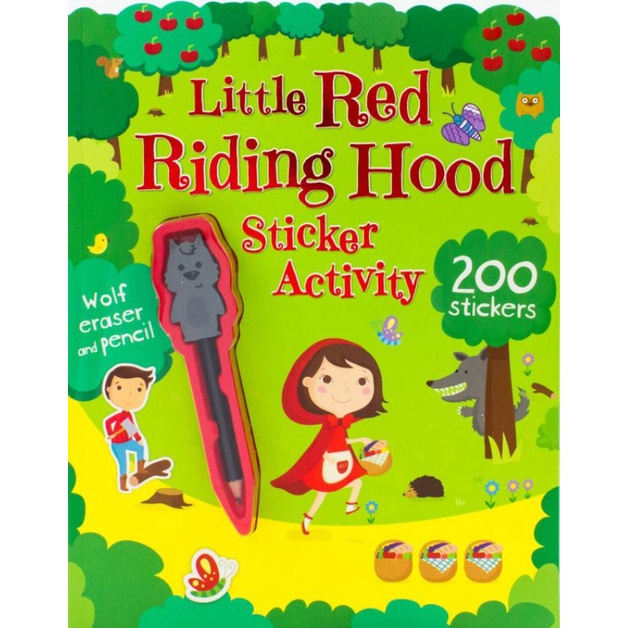 Little Red Riding Hood Sticker and activity book with 200 sticker ...