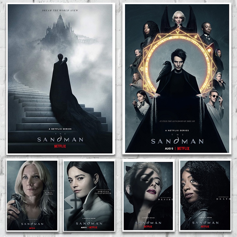 Popular Movie Series The Sandman Retro Posters Painting Vintage Poster ...