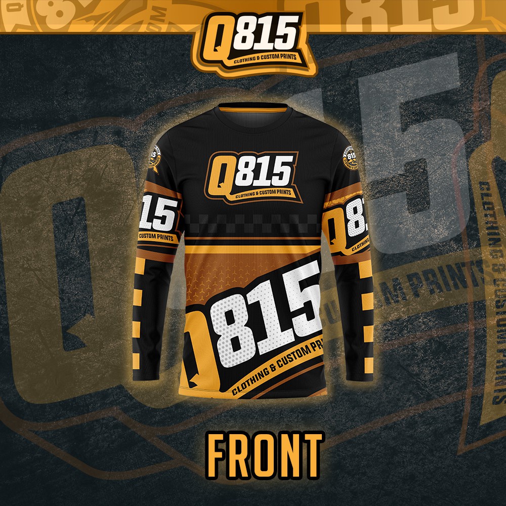 Motor Cycle Jersey Long Sleeve for Men Drifit Bigsize FULL SUBLIMATION JERSEY Q815 "ICON ...