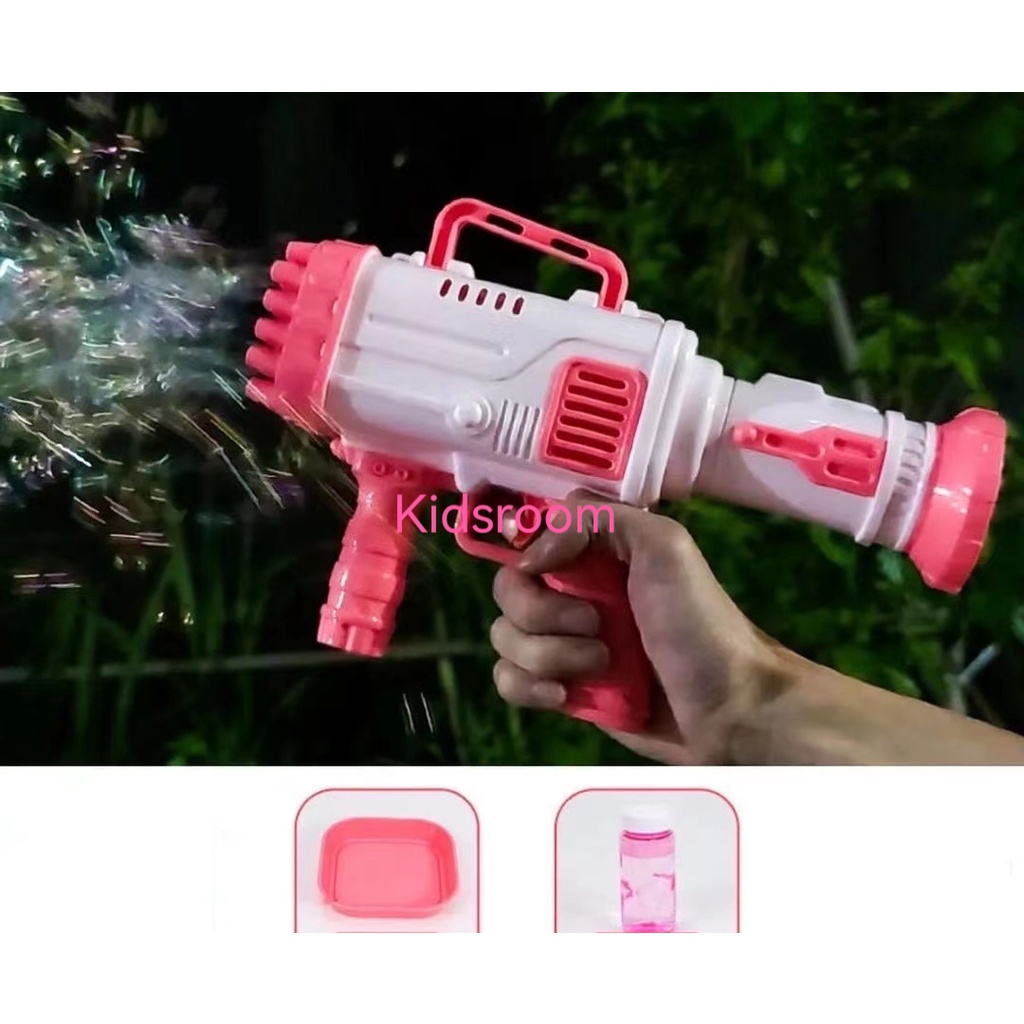 New BubbleGun for Kids Adults Outdoor Party Favors 32Hole Bubble ...