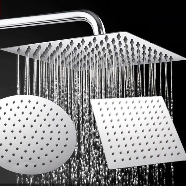German Shower Pressurized Head Large Single Rain Bath Set Extra Top ...