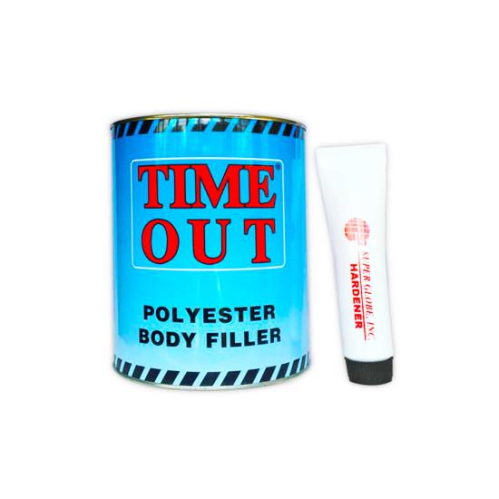 Time Out Polyester Body Filler 1 Liter with Hardener | Shopee Philippines
