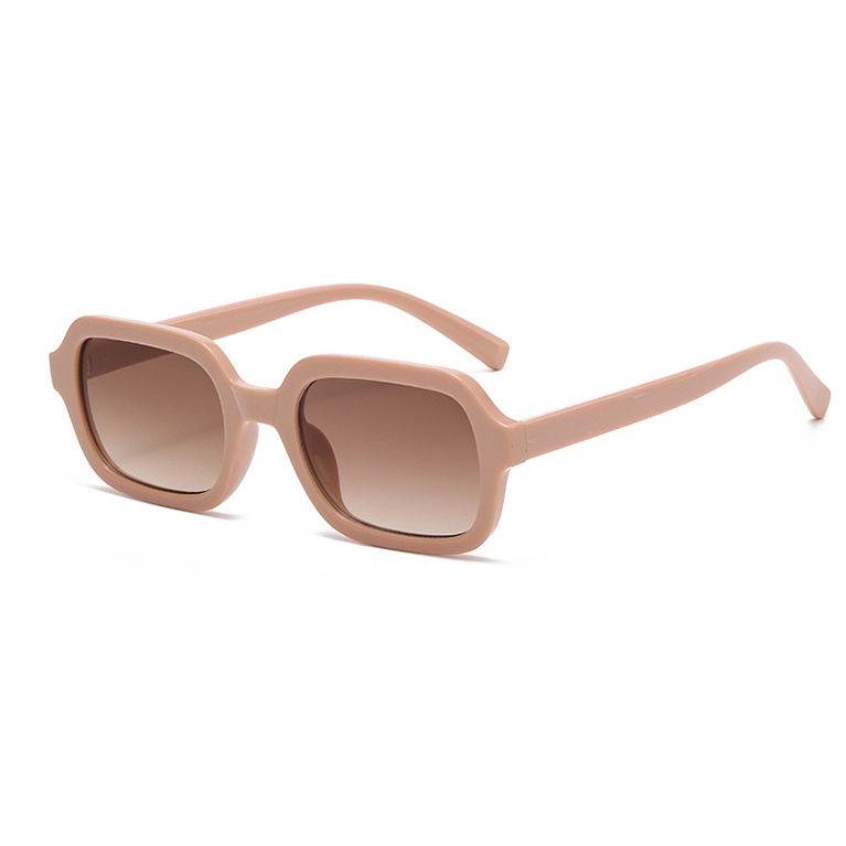 Ins Popular Fashion Small Rectangle Sunglasses Women Retro Leopard ...
