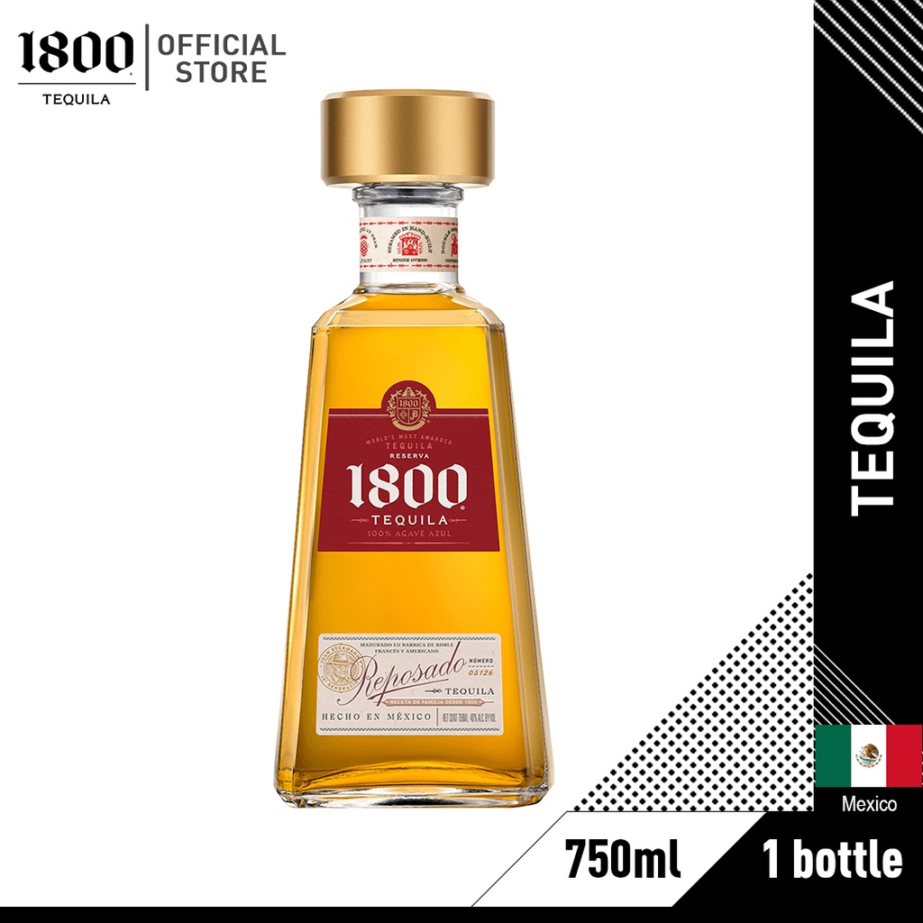 1800 Reposado Tequila 750ml | Shopee Philippines