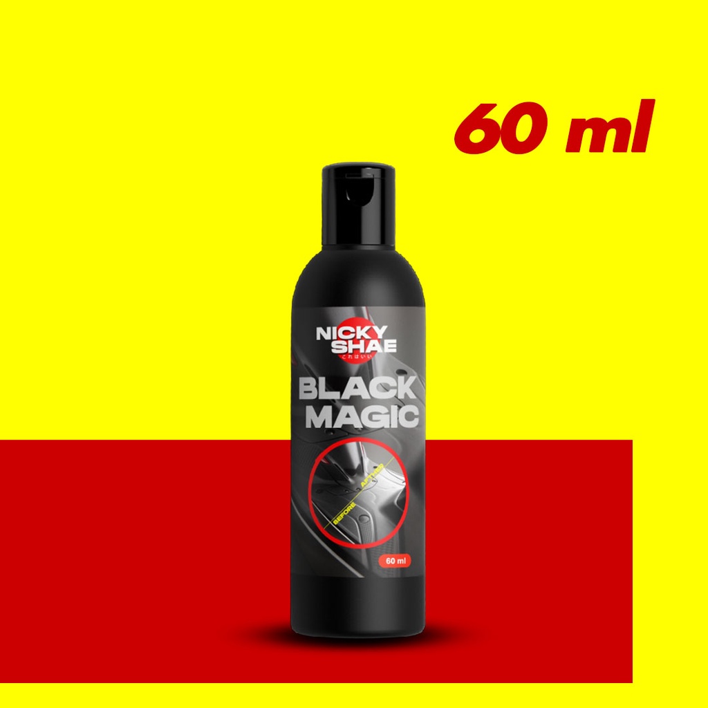 Super Black Magic Premium - Motorcycle Body Plastic Blackening, Trim ...