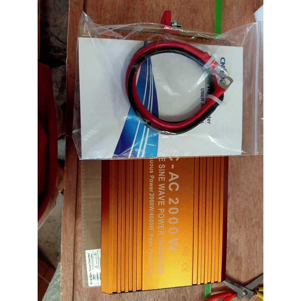 NEW Upgraded CNBOU High Frequency PSW Off Grid Inverter 2Kw 12V ...