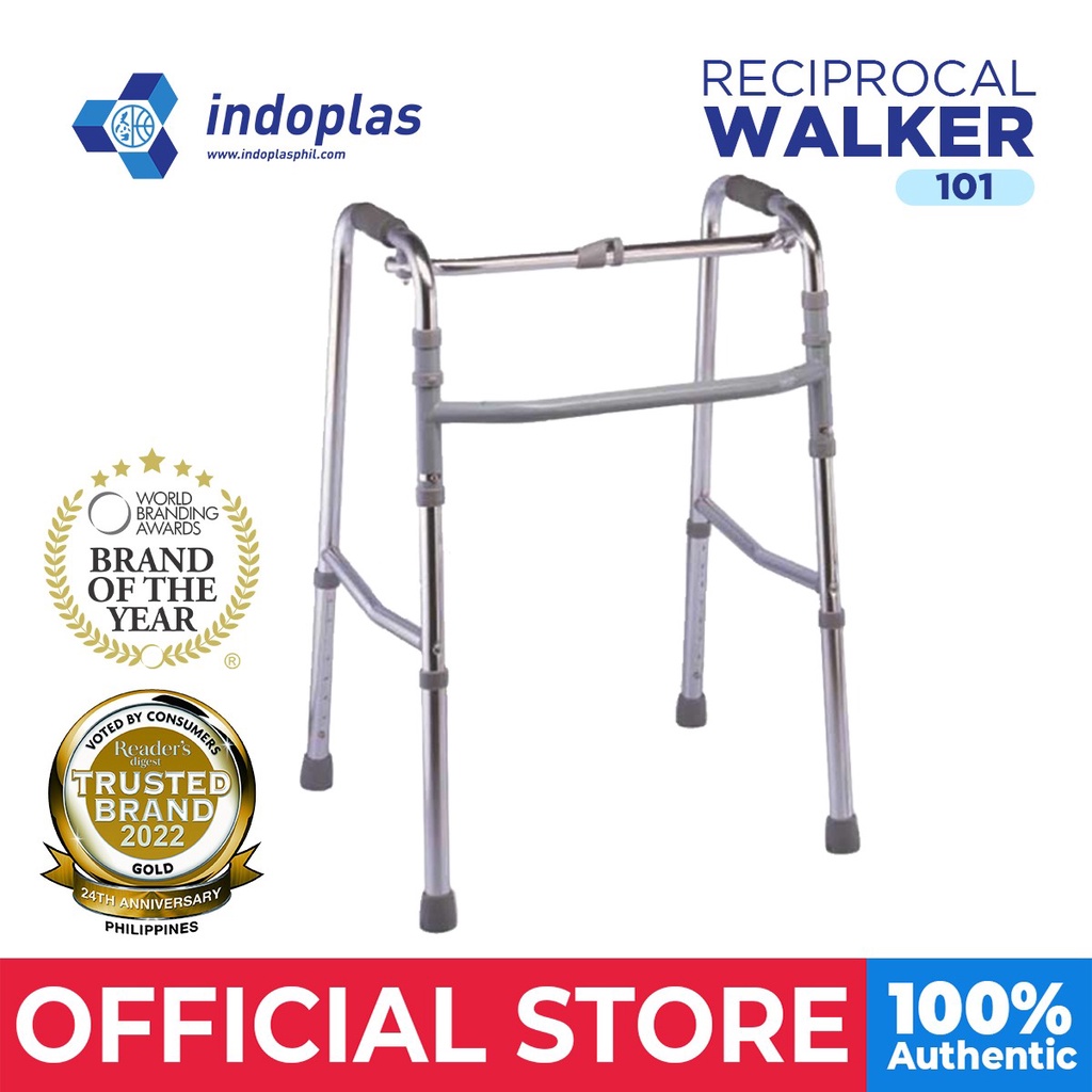 Indoplas Reciprocal Walker 101 (No Wheels) | Shopee Philippines
