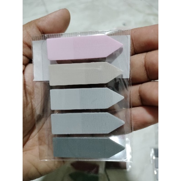 100 Sheets Writable PET Label Sticker Classification Index | Shopee ...