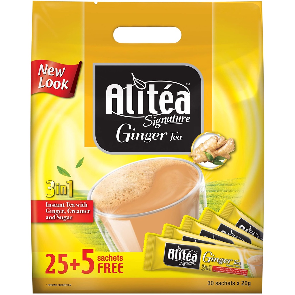 Alitea Signature Ginger Tea Instant 20g x 25+5 sachets | Shopee Philippines