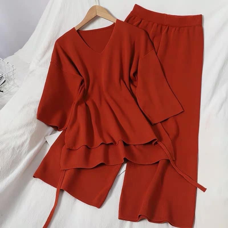 Only.Fashion Knitted Terno Pants #1105 1105 | Shopee Philippines