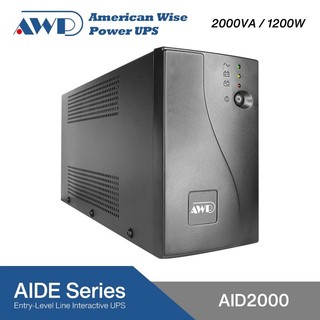 Ipason AWP AID2000 Aide 1200W-2000VA UPS with AVR Uninterruptible Power ...