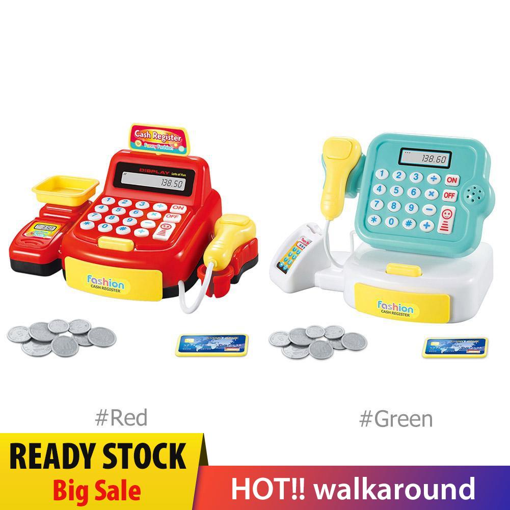 Walkaround Simulated Supermarket Checkout Counter Role Cashier Cash ...