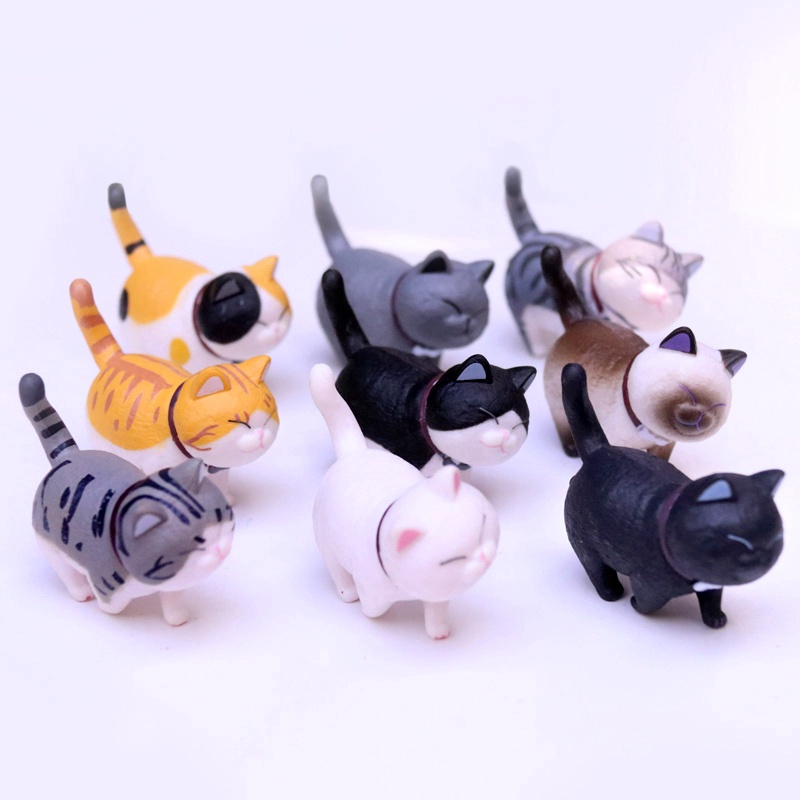 Cat Decorative taplo Car Model, Landscape, Study Desk, Desk Super cute ...