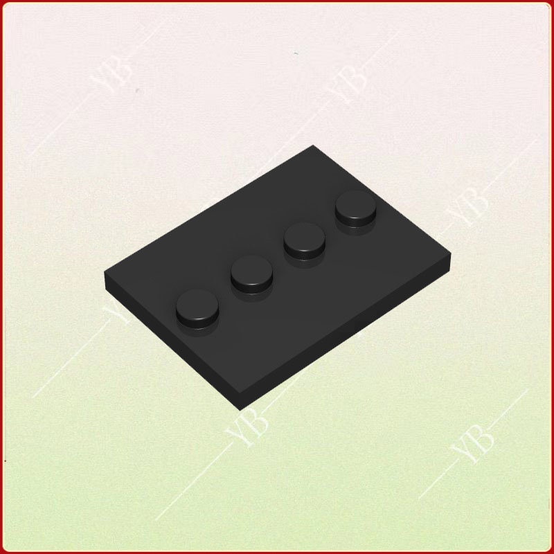 Building block base plate Man child base plate 1 × 4 particles ...