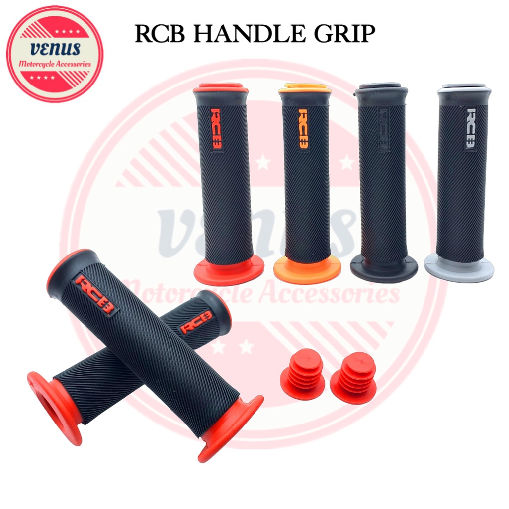 Venus Motorcycle RCB Rubber Handle Grip HG66 Universal | Shopee Philippines