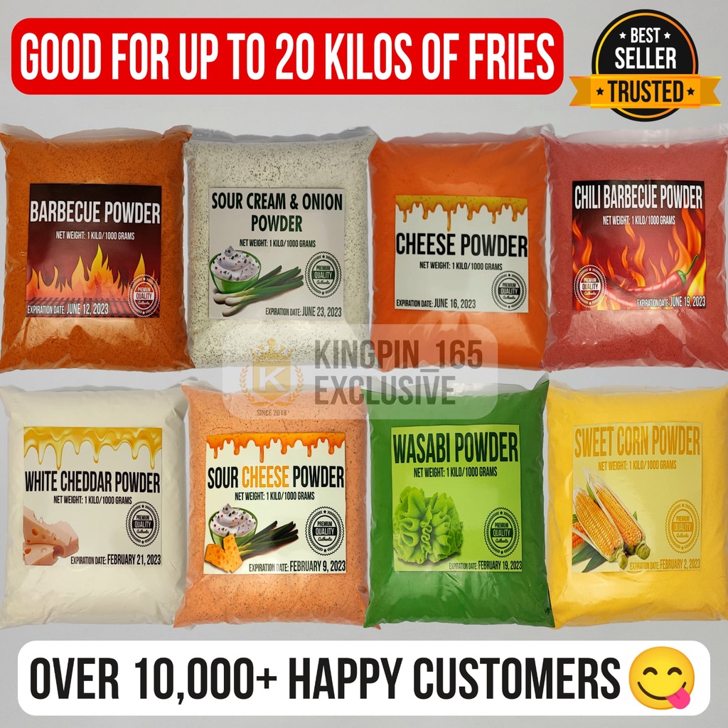 Snack Corner Fries Powder Flavors for French Fries, Potato Chips, Kang ...