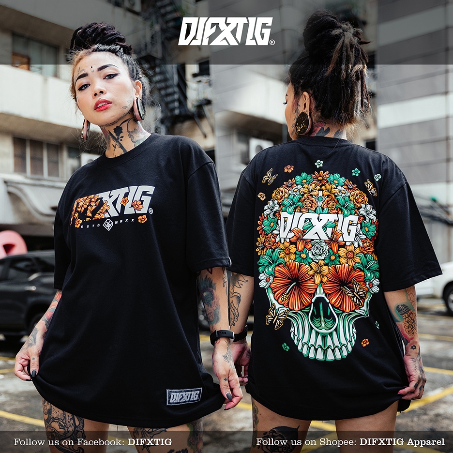 DIFXTIG® CLOTHING - "BLOSSOM" COLOR BLACK | Unisex | Men | Women ...