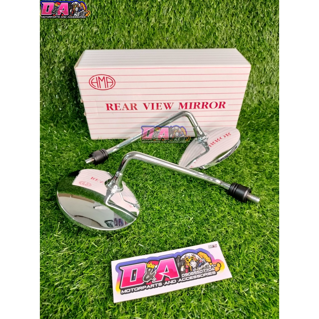 HMA SIDE MIRROR CHROME STEM YAMAHA FINO / FINO FI CLASSIC THAILAND MADE ...