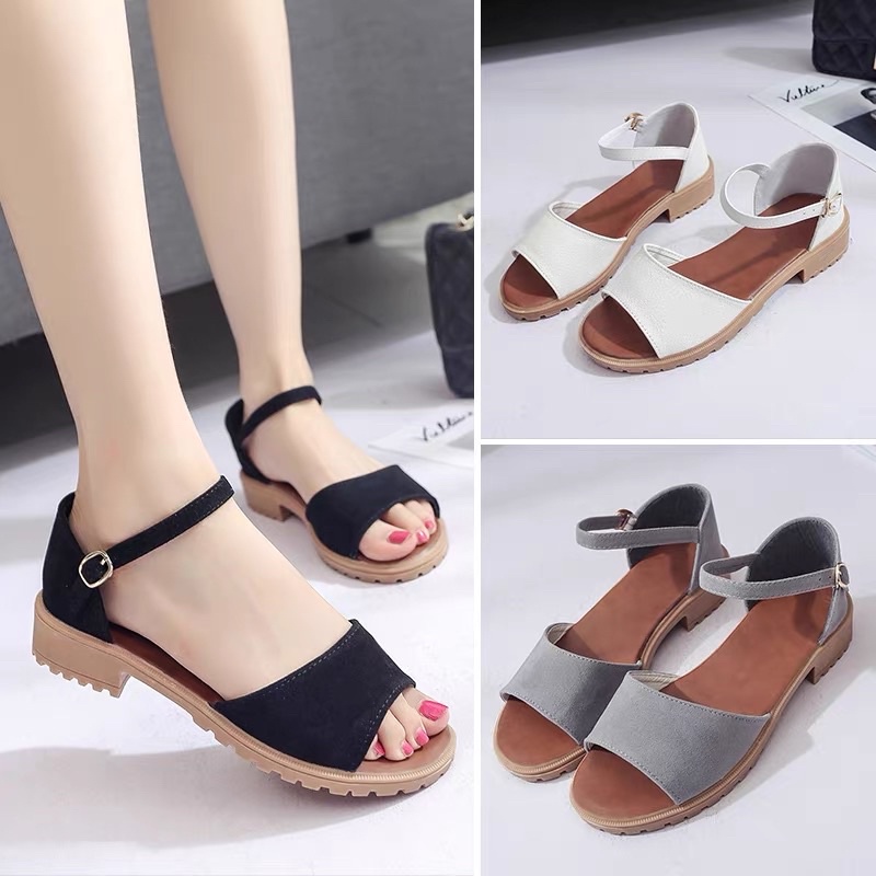 new fashion flat sandals simpler style comfortable to wear sandals for ...
