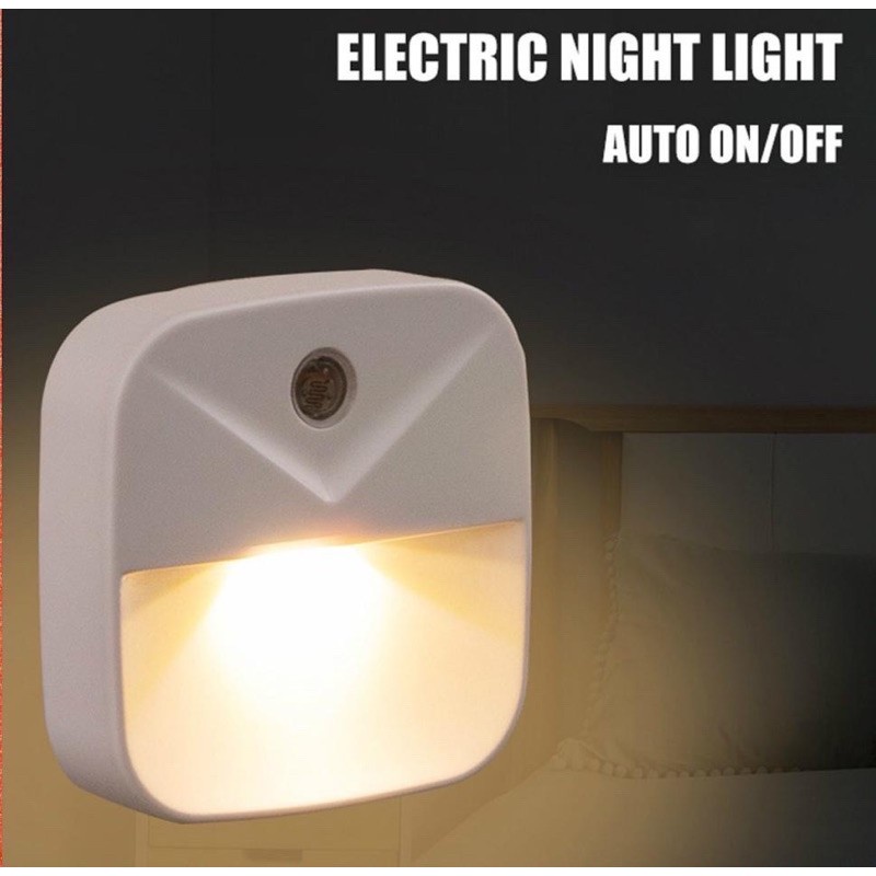 ws Mini LED Auto ON/OFF Night Light Smart Sensor Wall Lamp For Home ...