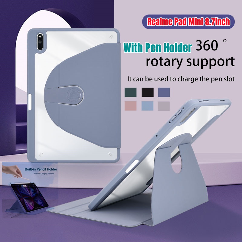 For Realme Pad Mini 8.7inch 2022 Smart 360° Rotating High End Acrylic ...