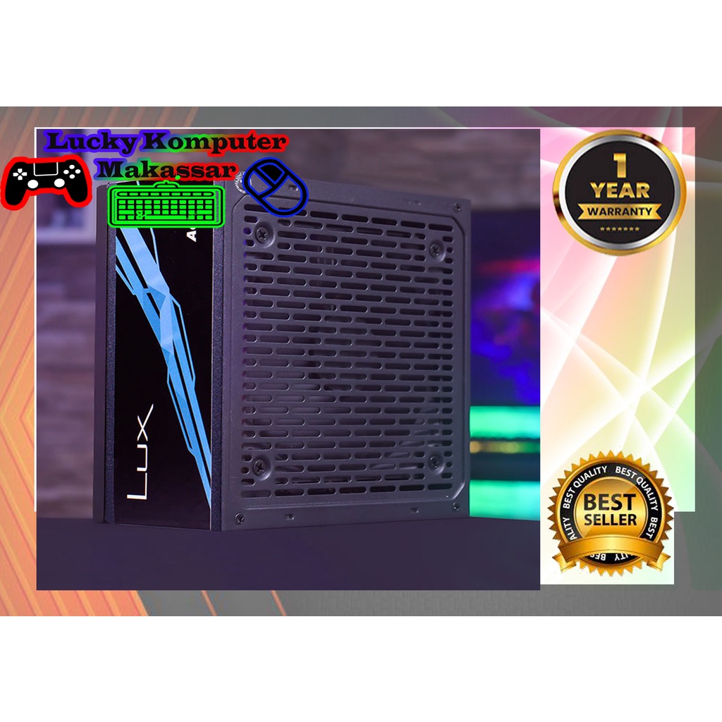 Psu Aerocool LUX 550W 80Plus 230V EU Bronze Certified Silent Fan Black ...